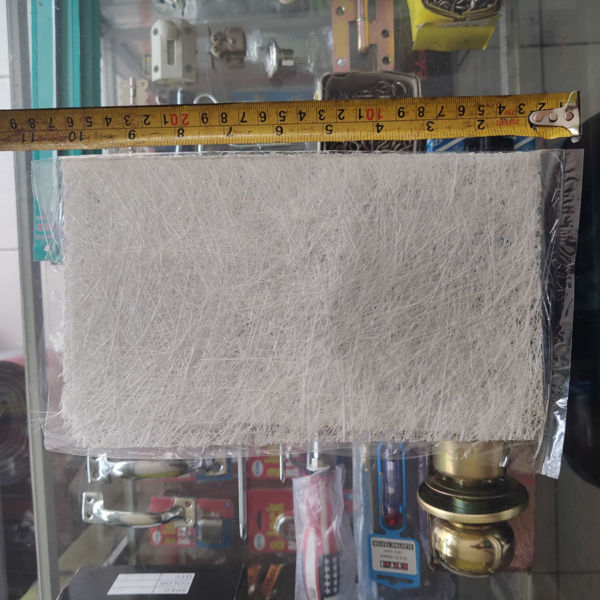 Serat Fiber / Fiber Glass Mat Ukuran 26 x 30 cm